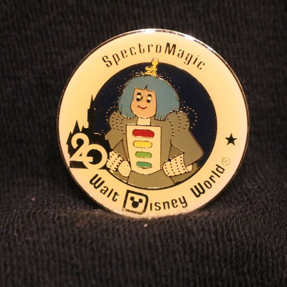 Disney | Accessories | Disney 2th Anniversary Pin Spectro Magic | Poshmark
